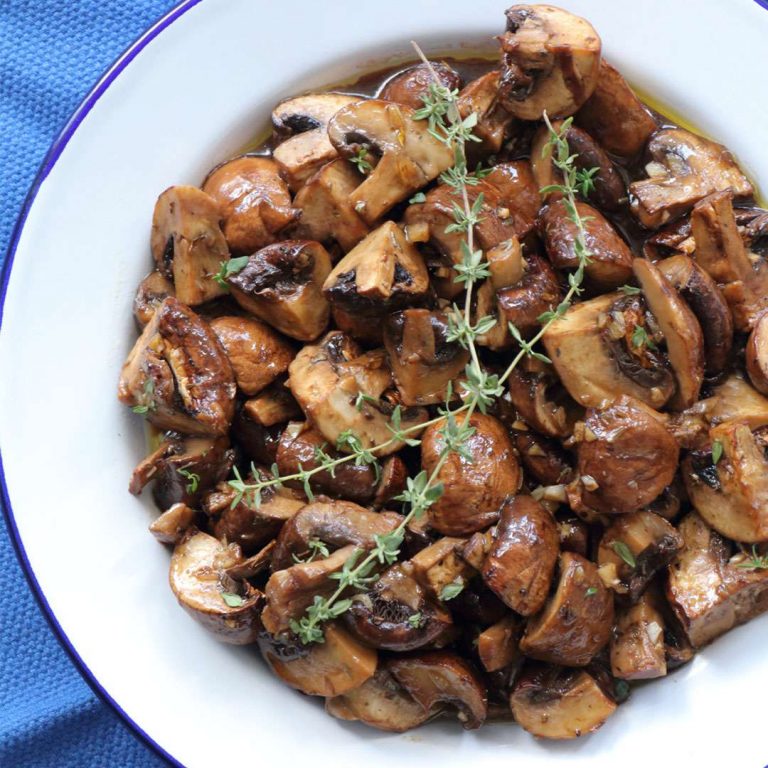 Μελωμένα μανιτάρια στο φούρνο - paxxi