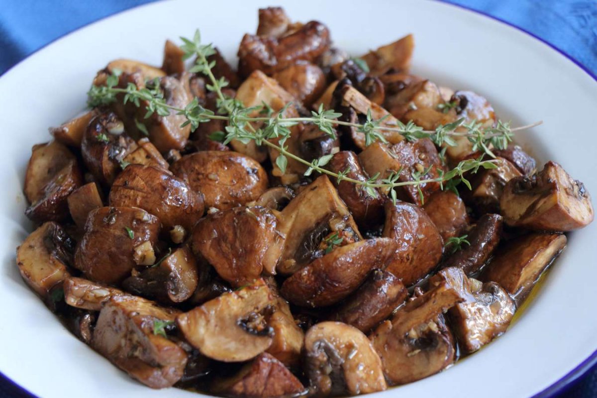 Μελωμένα μανιτάρια στο φούρνο - paxxi