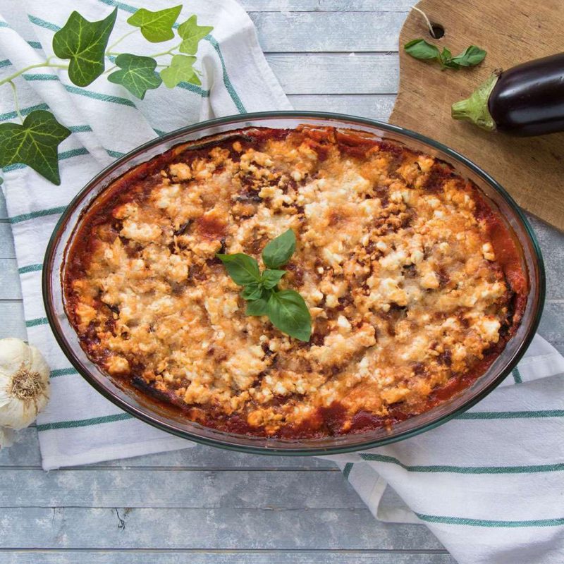 Μελιτζάνες στο φούρνο με φέτα - paxxi