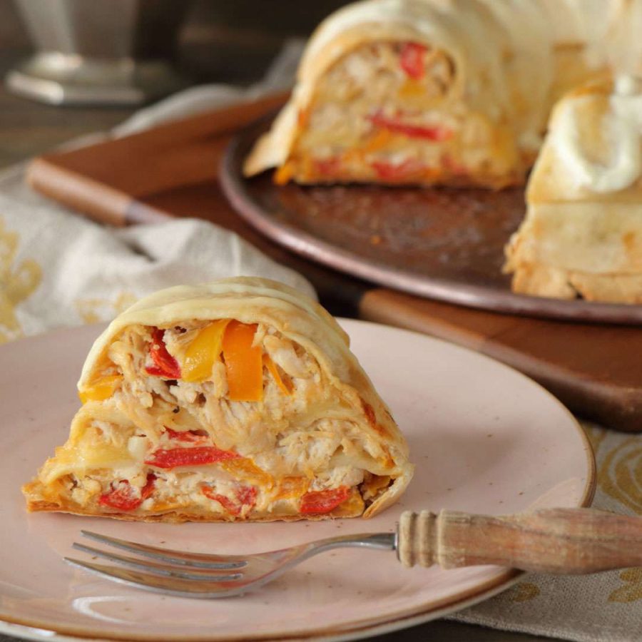 Fajitas (φαχίτας) με κοτόπουλο στη φόρμα - paxxi