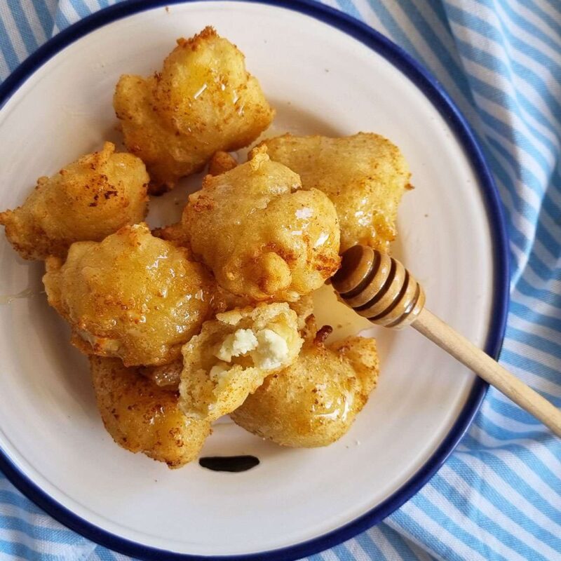 Λουκουμάδες με φέτα - paxxi